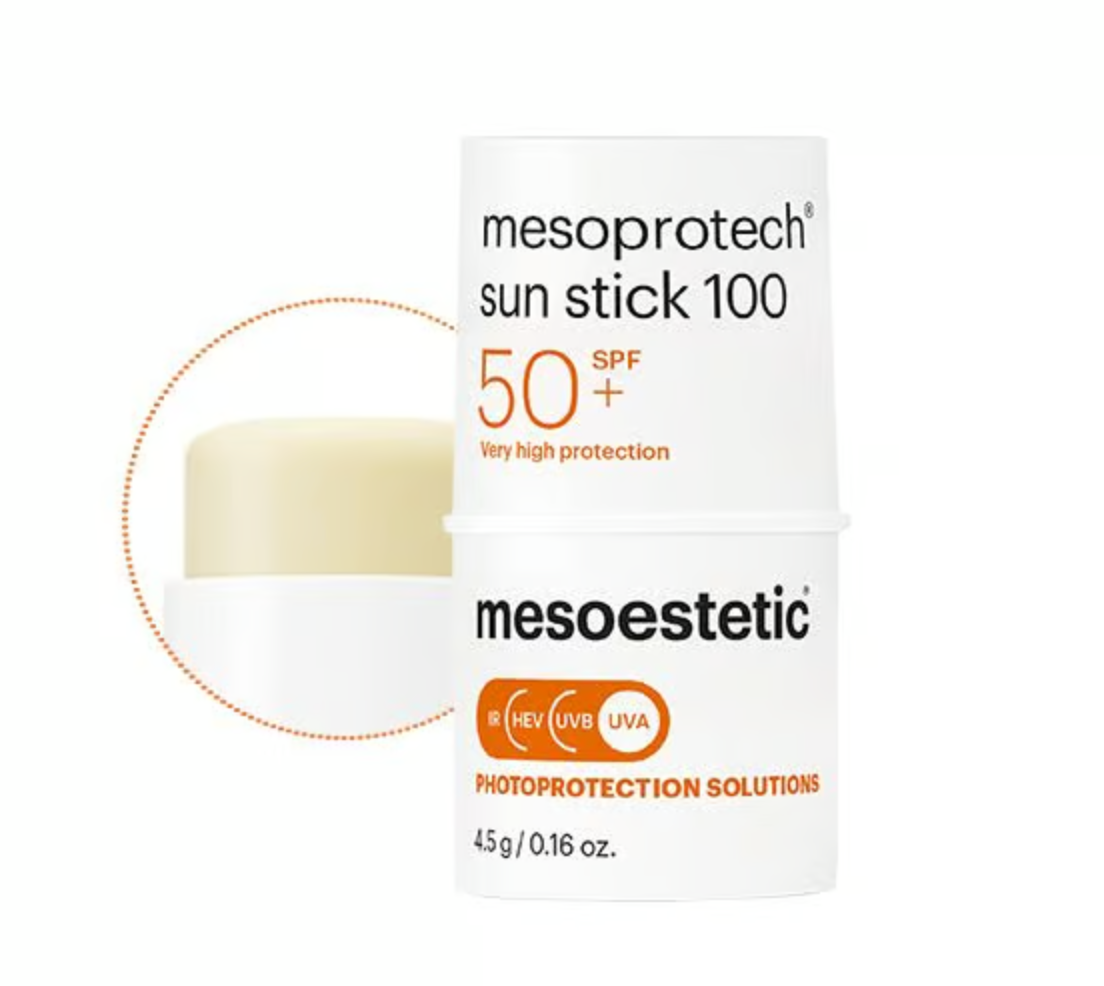 Mesoprotech® sun stick 100. Protector solar en stick. MESOESTETIC ...